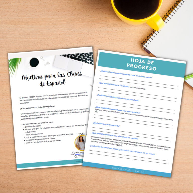 ¿Cómo fijar objetivos para las clases de español? – Enseñar Español Online