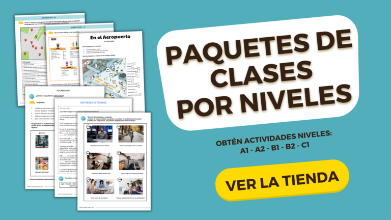 Actividades – Enseñar Español Online