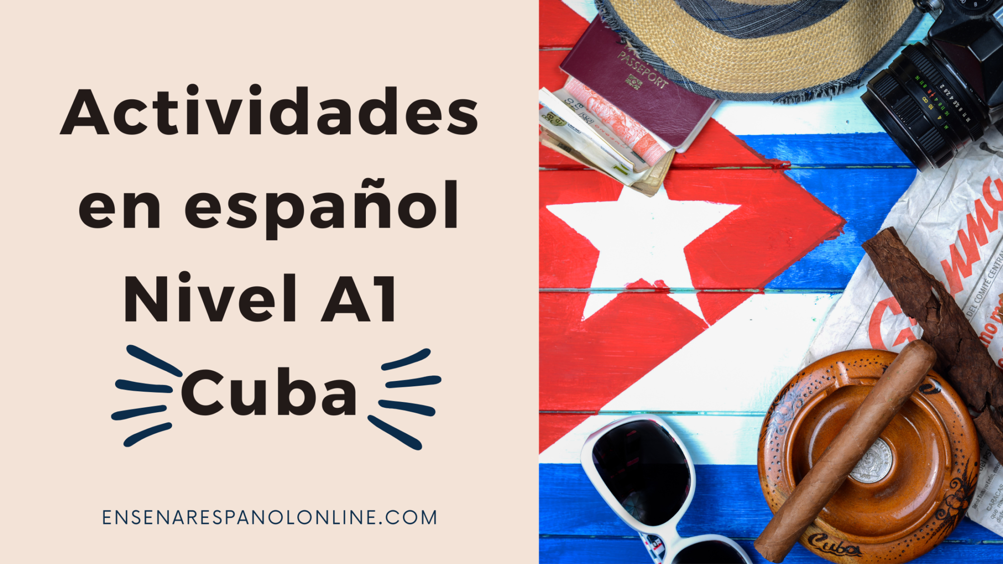 Actividades de Español sobre Cuba – Nivel A1 – Enseñar Español Online