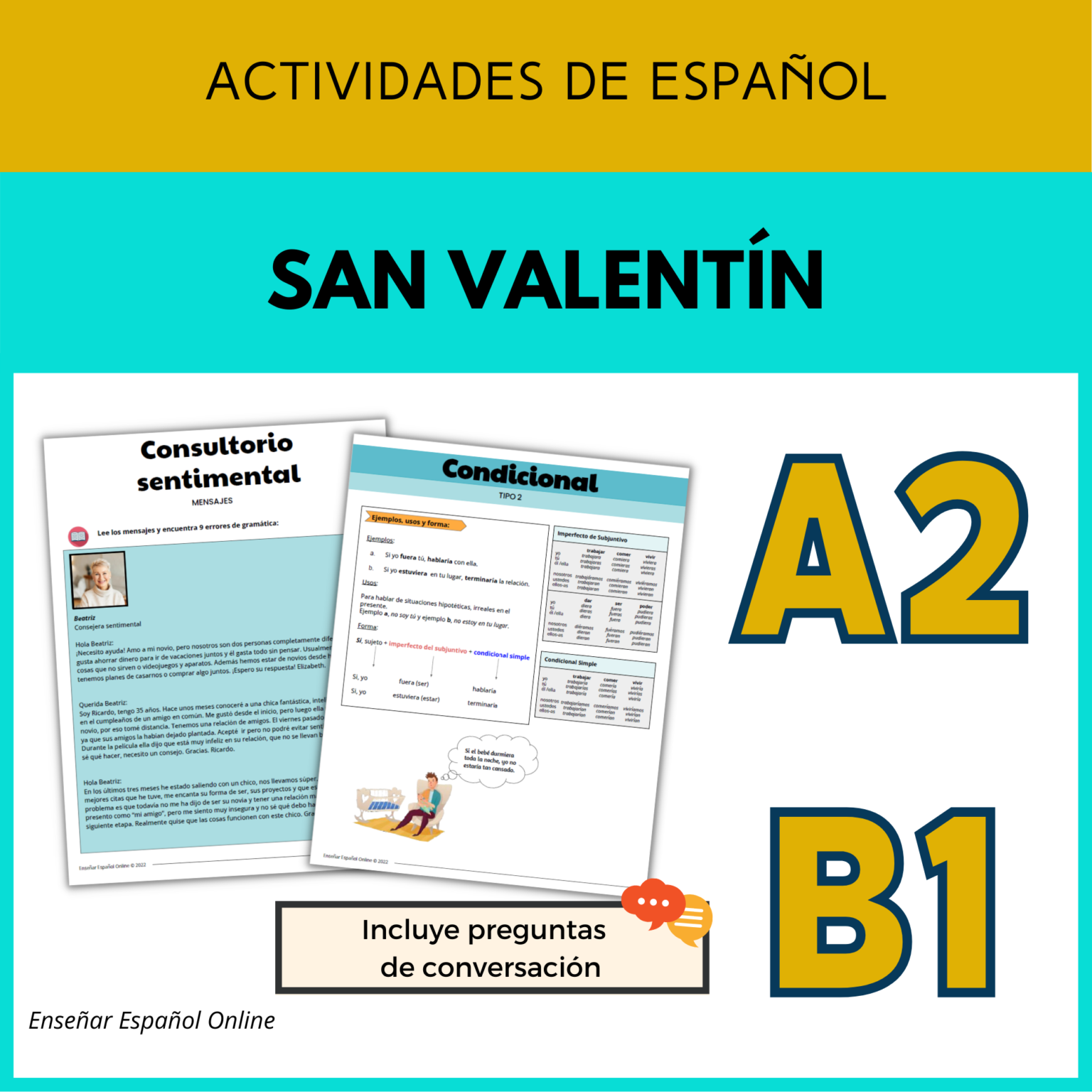 Actividades en español para el día de San Valentín – Enseñar Español Online