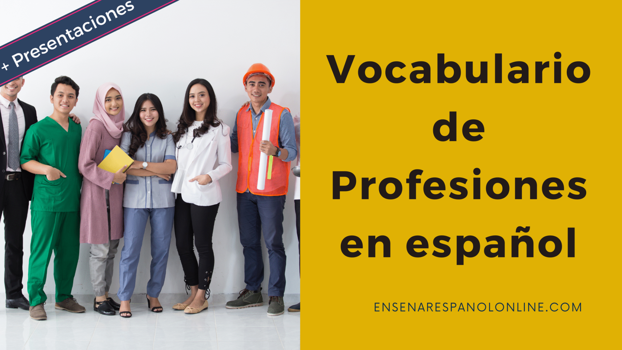Enseñar el vocabulario de las profesiones en español – Enseñar Español ...