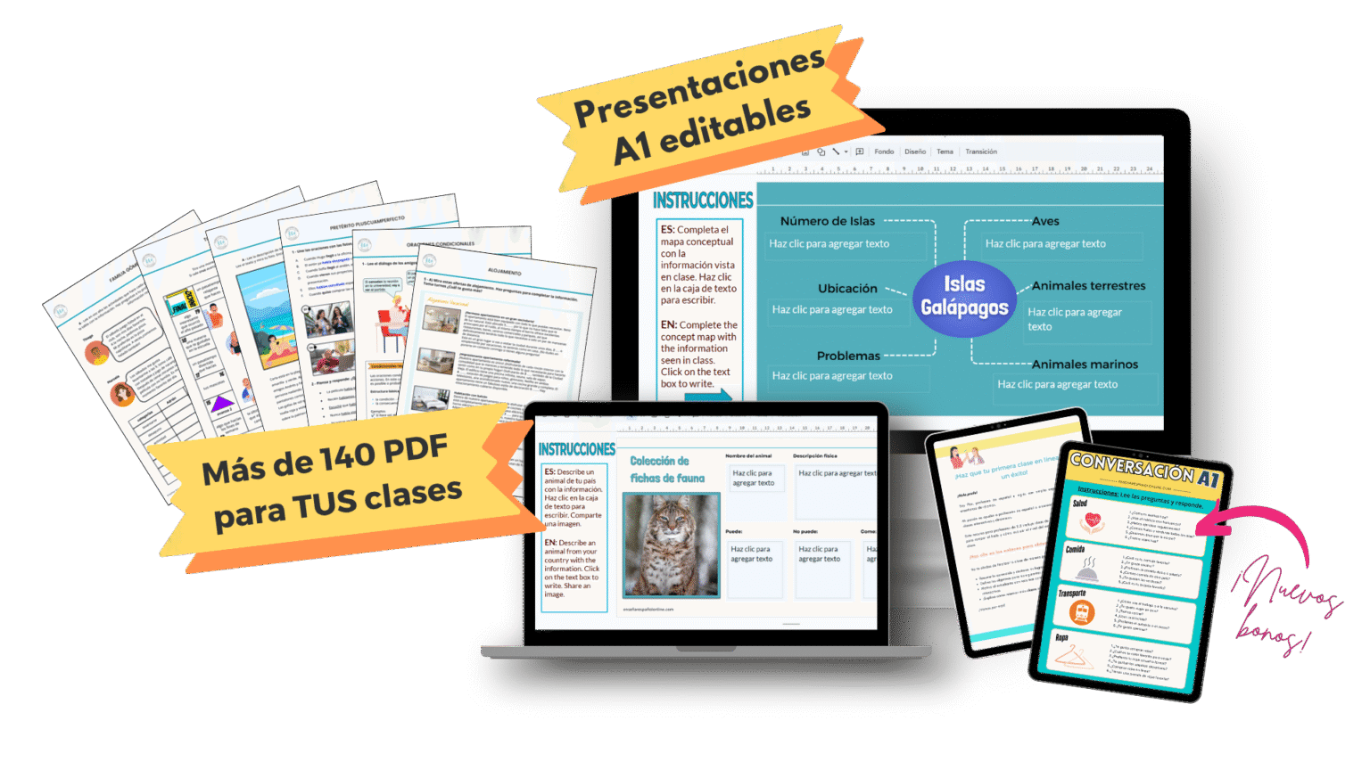 Enseñar Español Online – Materiales y Actividades para Clases de Español